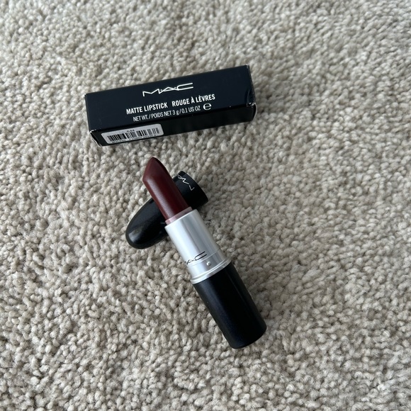 MAC Cosmetics | Makeup | Nib Mac Cosmetics Matte Lipstick Like New Sin ...